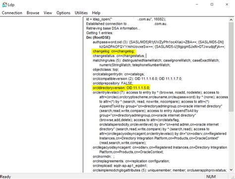 Querying Oracle Internet Directory Ldap With Powershell