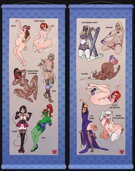 Scroll O Sketches May By NinjaKitty Hentai Foundry