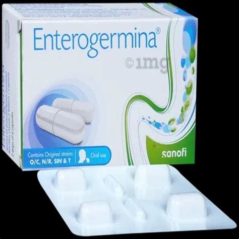 Bacillus Clausii Spores Enterogermina Probiotic Supplement Tablet At