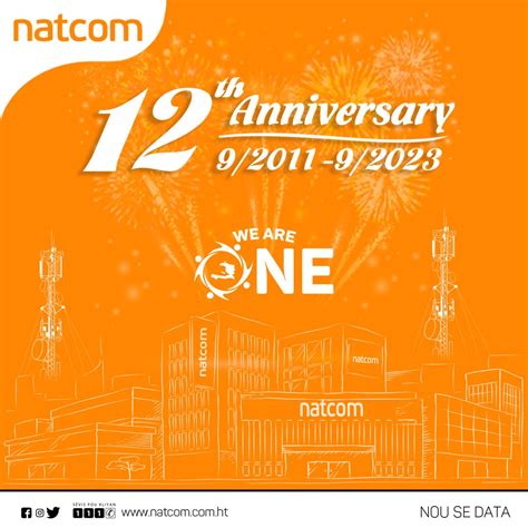 Weareone Natcom12ans Natcom Natcomanniversary
