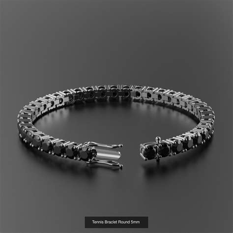 Collection Tennis Braclet Round Cgtrader