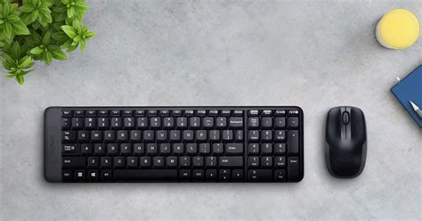 Logitech Mk220 Compact Wireless Keyboard Mouse Combo