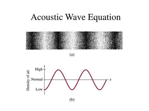 ppt acoustic wave equation powerpoint presentation free download id 5772264
