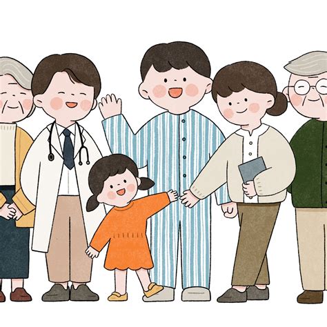 병원 일러스트 일러스트 포트폴리오 크몽