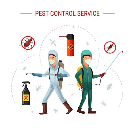 Premium Vector Pest Control Design Illustration Pest Control Service