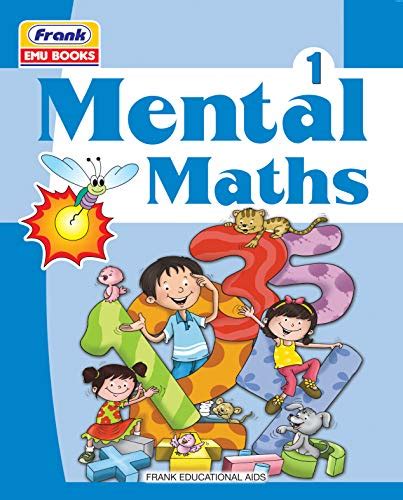 Frank Emu Books Mental Maths For Class 1 Practice Workbook With Fun Activities Based On Ncert