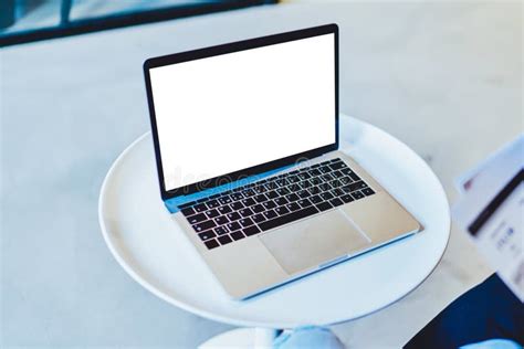 Digital Netbook With Copy Space Area For Advertising Area Stock Photo Image Of Download