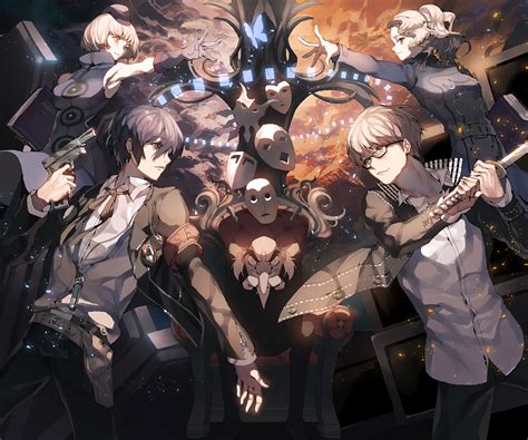 Narukami Yuu Yuuki Makoto Elizabeth Margaret And Igor Persona And More Drawn By