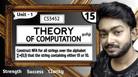 Nfa Problems In Tamil Problem 4 Theory Of Computation In Tamil