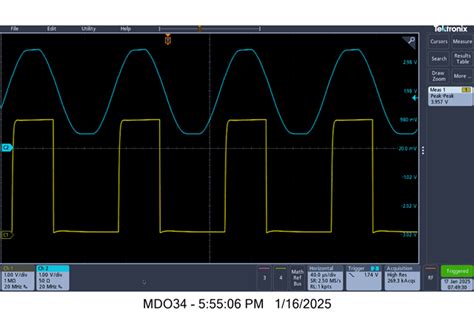 Tlv9002 Q1 Typical Test Waveform Amplifiers Forum Amplifiers Ti E2e Support Forums
