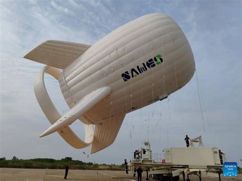 Chinas Self Developed Airship Harvests Wind Power At Record Height Cn