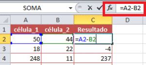 Como subtrair no Excel números data hora e texto Engenheira do Excel