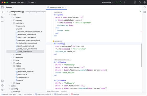 New UI RubyMine Documentation