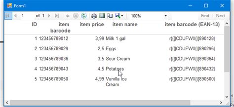 Upc Ean Barcodes In Rdlc Reports Barcodewiz
