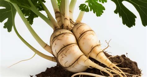 파슬리 뿌리채소와 허브