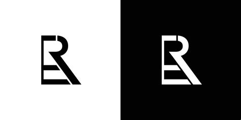 Modern And Unique Letter Er Initials Logo Design 36293249 Vector Art At Vecteezy