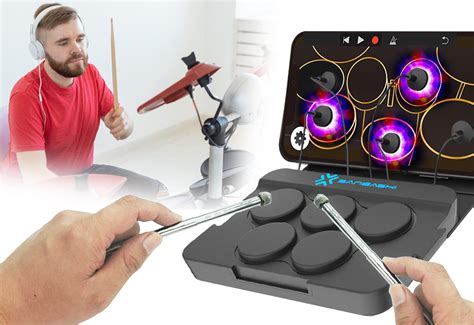 Drum Roll Pleasetouchscreen Rhythm Game Controller To Begin