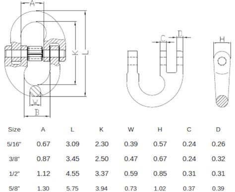 Connecting Link Sizes At Alan Riggins Blog