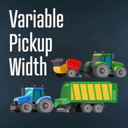 Variable Pickup Width Farming Simulator Mod