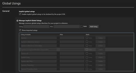 Global Usings Editor Breaks Scrolling Through Properties With The Mouse Wheel · Issue 8674