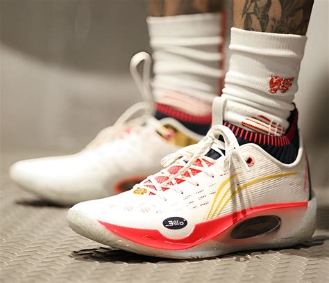 Giày Li Ning Way Of Wade 808 2 Ultra Sunrise Abas113 4 Authentic Shoes