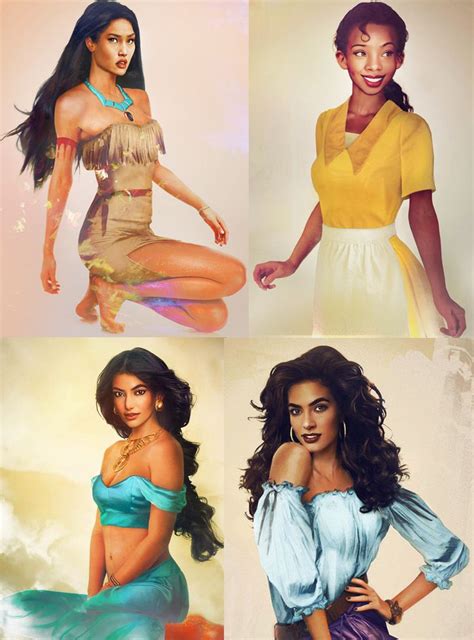How To Draw Realistic Disney Princesses