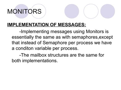 Operating System Monitors Presentation Ppt
