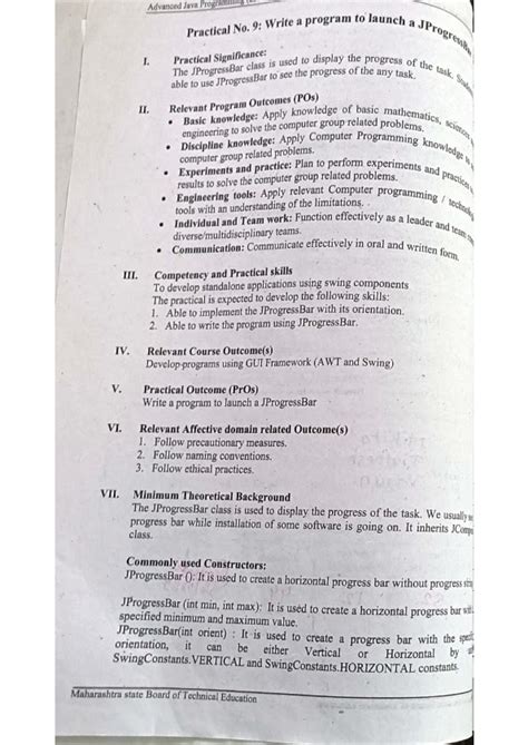 22517 Advanced Java Programming Ajp Solved Lab Manual Pdf Manual Answer