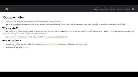 Javascript Like Minecraft Function Jmc Installation Tutorial Make