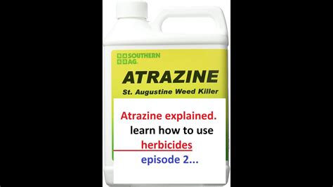 Weed Management Learn How To Use Herbicides Atrazine Herbicides 3