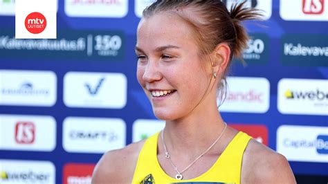 Ilona Mononen Sai Maistaa Happoja Rooman Timanttiliigassa Mtv Uutiset