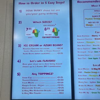 Ululanis Hawaiian Shave Ice Updated June 2026 148 Photos And 54