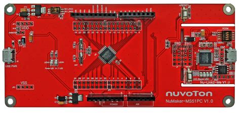 Numicro 8051 Evaluation Board Nuvoton