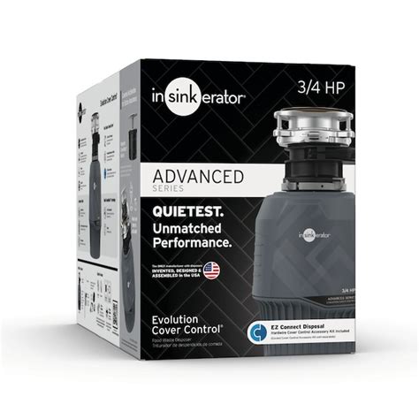 Insinkerator Batch Feed 3 4 Hp Septic Safe Non Corded Garbage Disposal 80023 Ise At