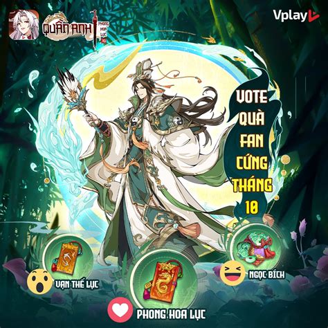 Quần 📈 Vote Code Fan CỨng ThÁng 10 CÓ GÌ 💟 Phong Hoa Lục 😆 Vạn Thế Lục 😯 Ngọc Bích 👉 Cmt