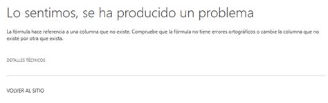 Sharepoint Lists Columns Recognized As Non Existent In Calculated Formulas Microsoft Qanda