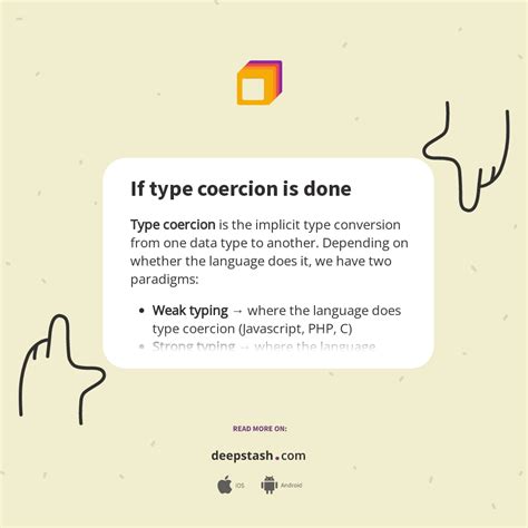 If Type Coercion Is Done Deepstash