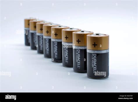 Duracell High Performance Alkaline Batteries Stock Photo Alamy