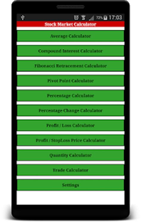 Stock Trading Calculator Pivot Point Fibonacci Apk для Android — Скачать