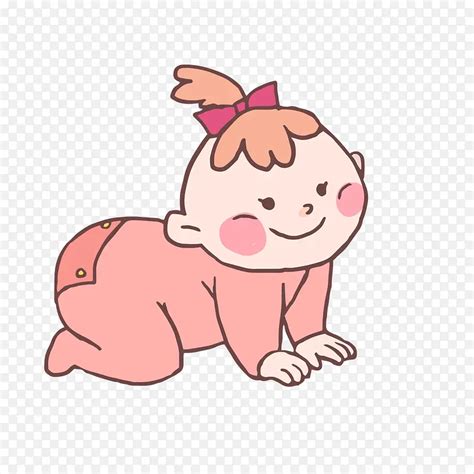 矢量卡通扁平化爬行婴儿png图片素材下载 图片编号8063976 Png素材网