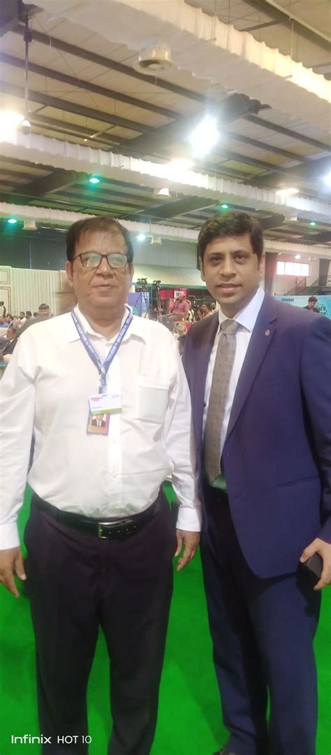 Khalil Ahmed Larik On Linkedin With Mr Zohair Naseer Md Badar Expo