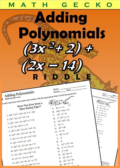 Multiplying Polynomials Cheat Sheet ~ Nursery Maths Worksheet