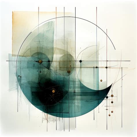 premium photo fibonacci shapes exploring minimalist grids and