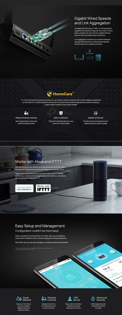 Buy Tp Link Archer C Ac Mu Mimo Tri Band Wi Fi Router Archer C Pc Case Gear