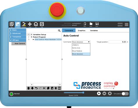axis control urcap for copley controls process robotics