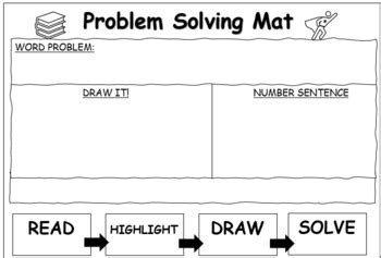 Problem Solving Mat By PINKY DESIGNS TPT