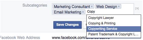 How To Add Subcategories To Facebook Page