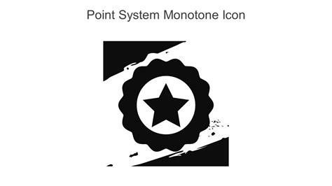 Point System Monotone Icon In Powerpoint Pptx Png And Editable Eps