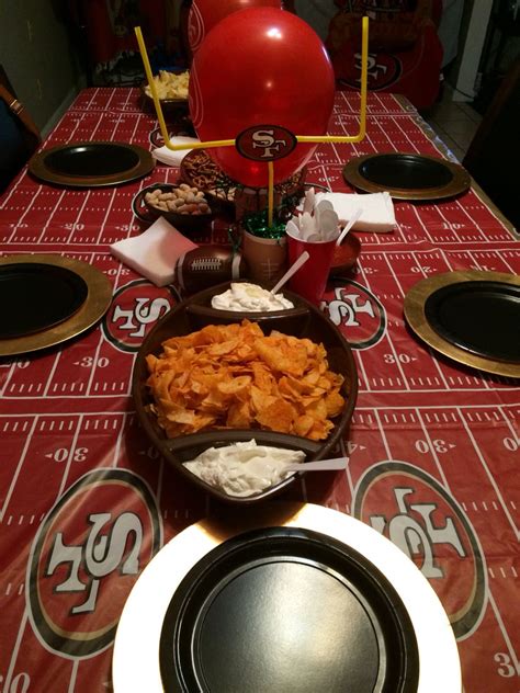 San Francisco 49ers Centerpieces For Football Party