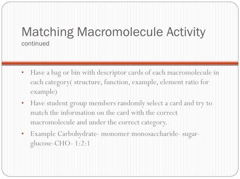 Ppt Macromolecules Powerpoint Presentation Free Download Id8950957